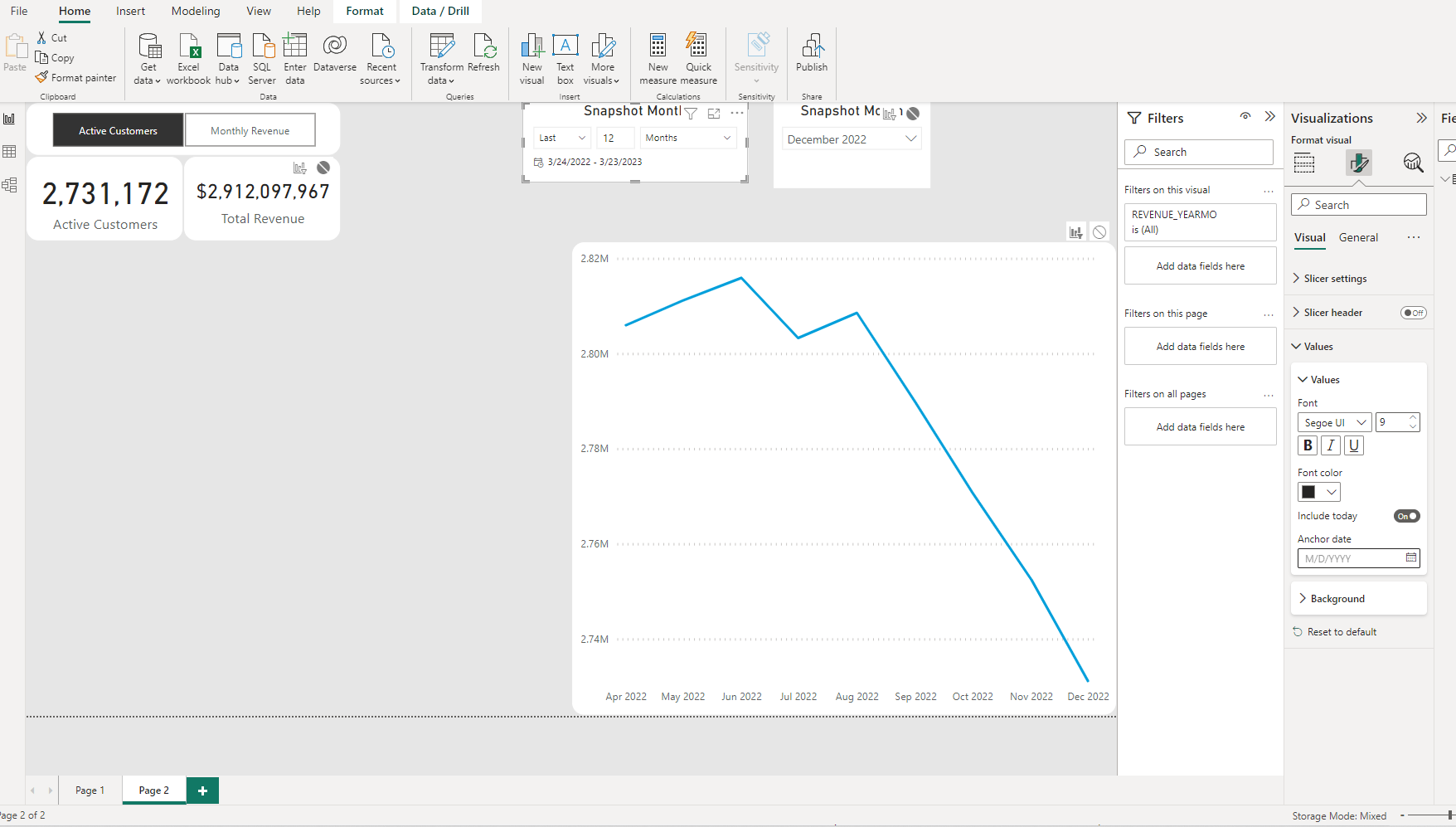 Relative Date Slicer Anchor based on another slice... - Microsoft ...