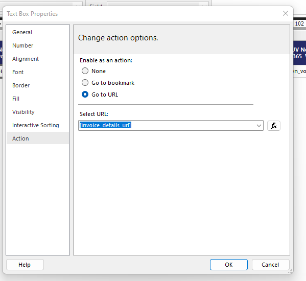 Power BI Report Builder/SSRS Action - Got to URL ... - Microsoft Fabric ...
