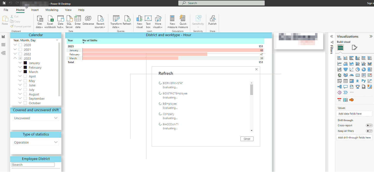 Popup windows shows only outline/border - Microsoft Fabric Community