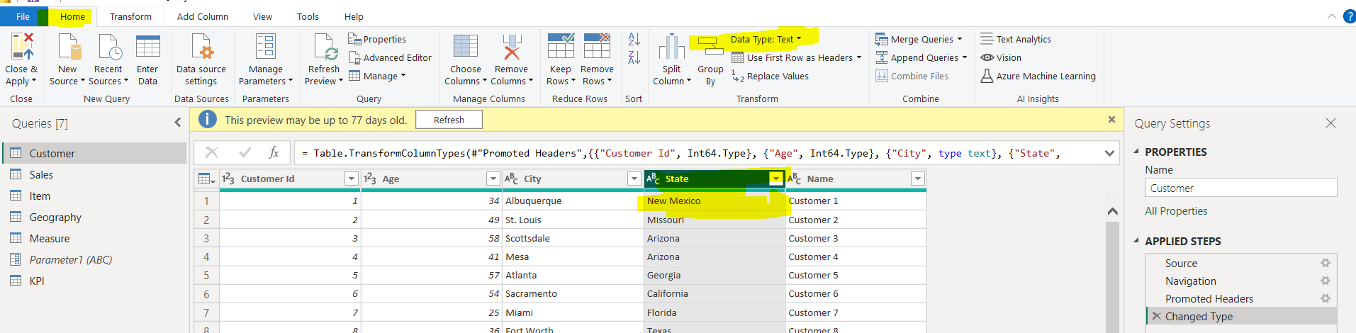 Check data type in power query - Microsoft Fabric Community