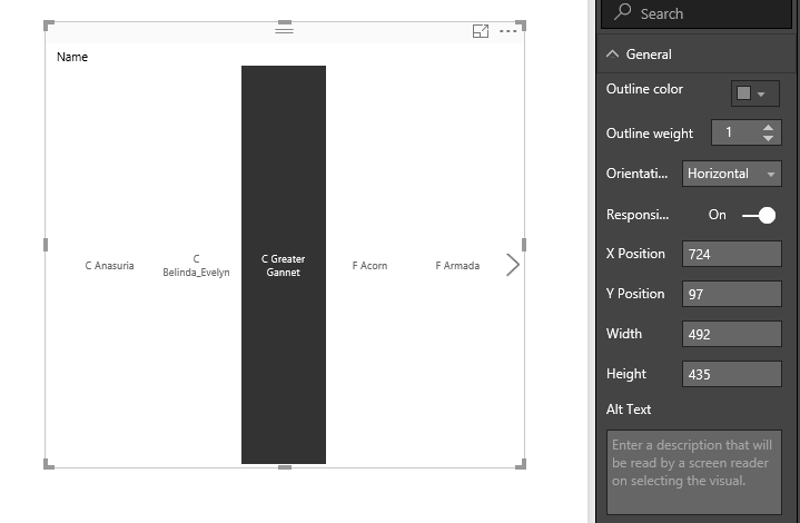 Responsive Slicer Not Working On Powerbi Online Microsoft Fabric 1690