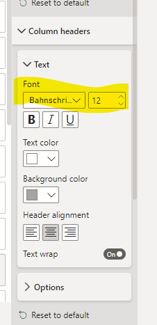 Solved: Change Font Size - Microsoft Fabric Community