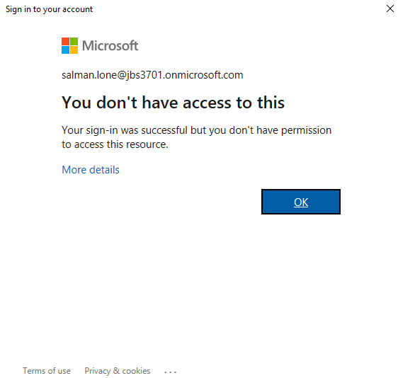 Power BI login issue - Microsoft Fabric Community