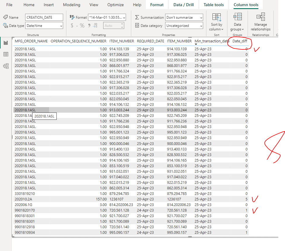 Solved Date Difference Calculation Microsoft Fabric Community