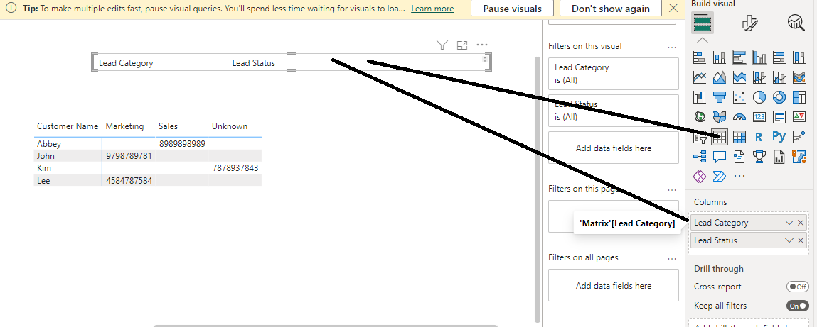 Creating Categories and Subcategories in Power BI - Microsoft Fabric Community