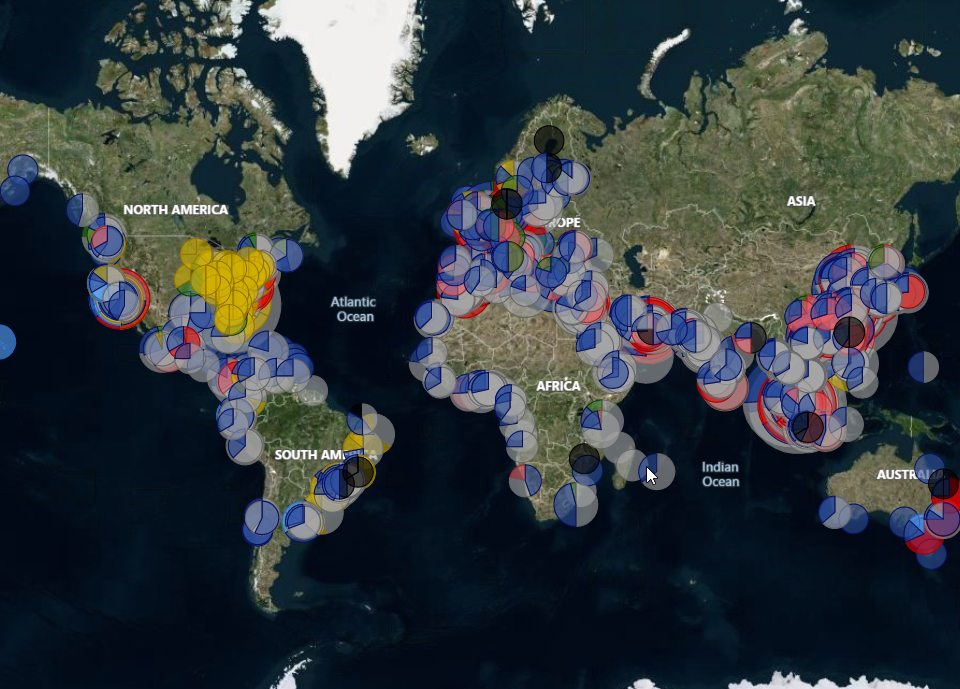 Is Azure Map allowing pie charts or only bubbles? - Microsoft Fabric ...