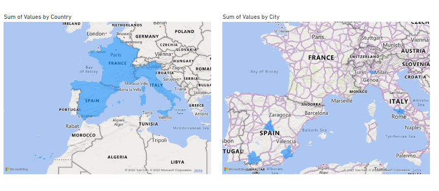 Filled Map with Region/City - Microsoft Fabric Community