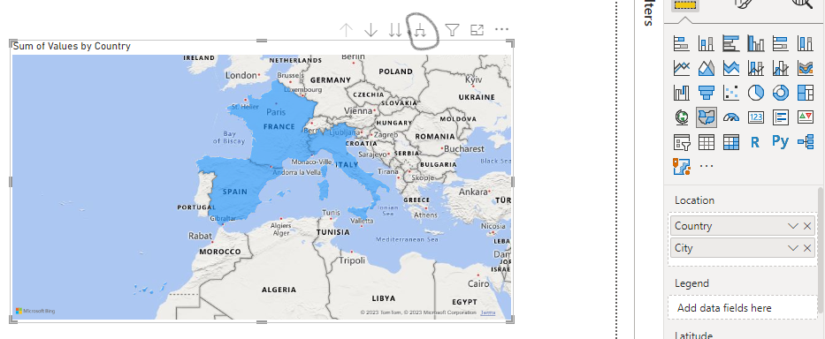 Filled Map with Region/City - Microsoft Fabric Community