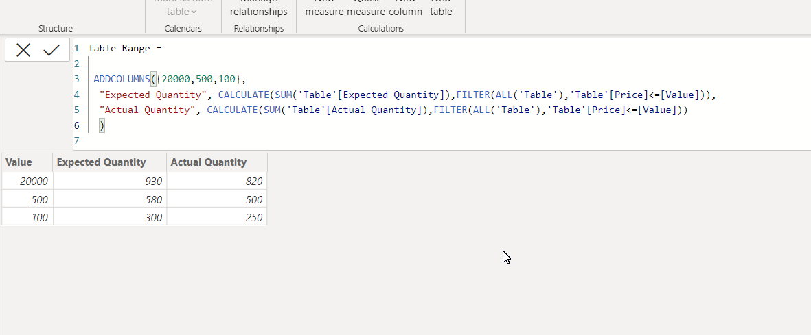 Creation of static table with values from other ta... - Microsoft ...