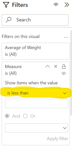 Not able to change filter on Card visual - Microsoft Fabric Community