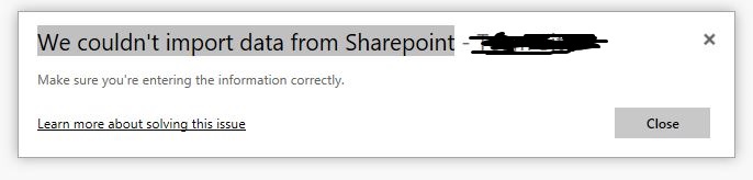 Scheduled Not refreshing Not failed messages Not p... - Microsoft ...