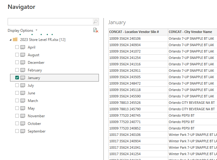 Upload from excel using Transform Data to put in o... - Microsoft ...