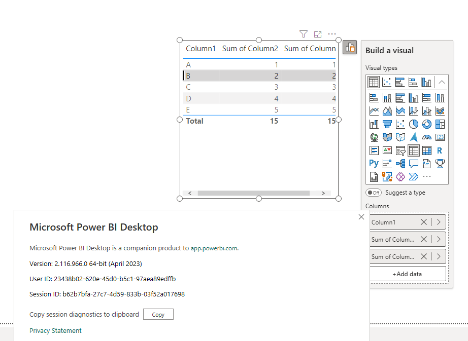 Bug: Matrix Visual style difference when selected - Microsoft Fabric ...