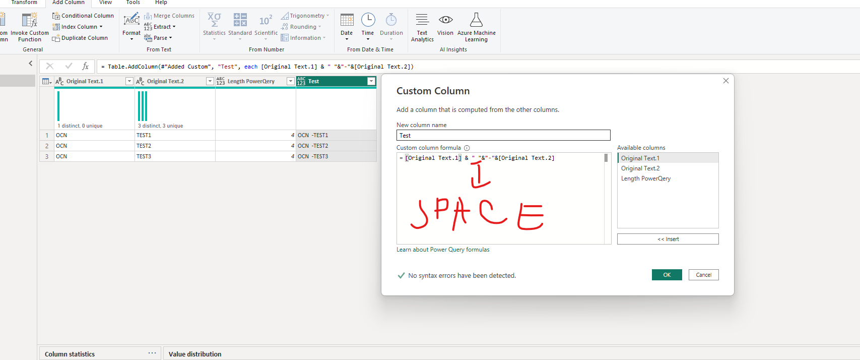 Power BI auto-trims my text. How can I prevent thi... - Microsoft ...