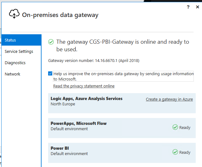 Solved: can we use on-prem power bi gateway for azure sql ... - Microsoft Fabric Community