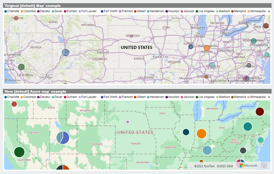 Azure map - Various issues including: Regional lab... - Microsoft ...