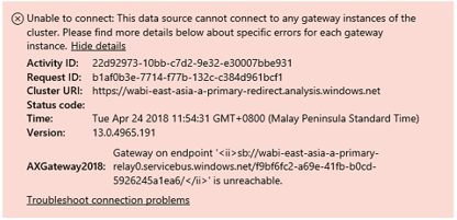 Power BI from behind ForeFront TMG Proxy - Microsoft Fabric Community