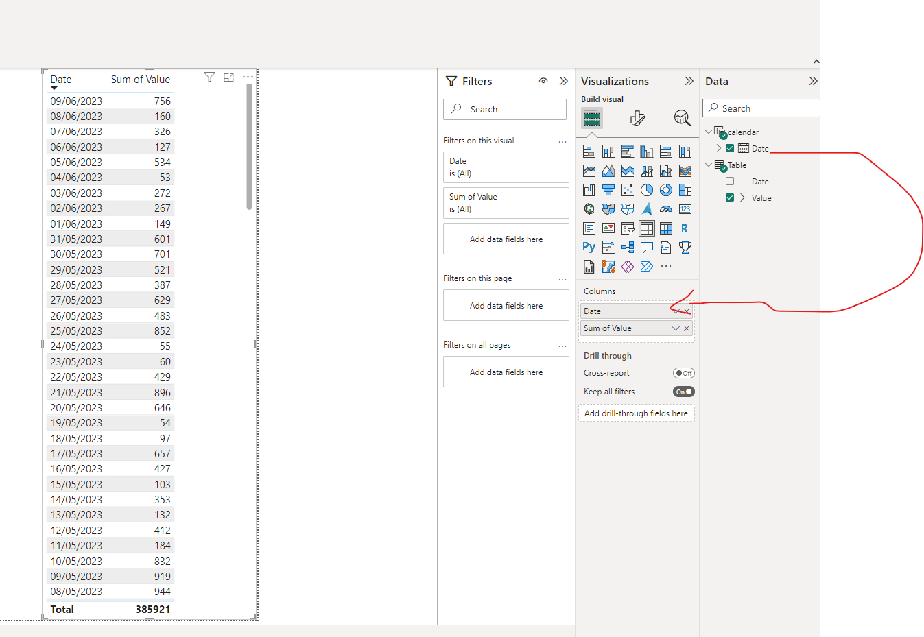 Solved: Non Existent Months being added to the report. - Microsoft ...
