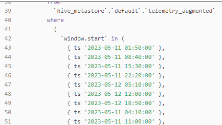 Datetime slicer on directquery table from Databric... - Microsoft ...