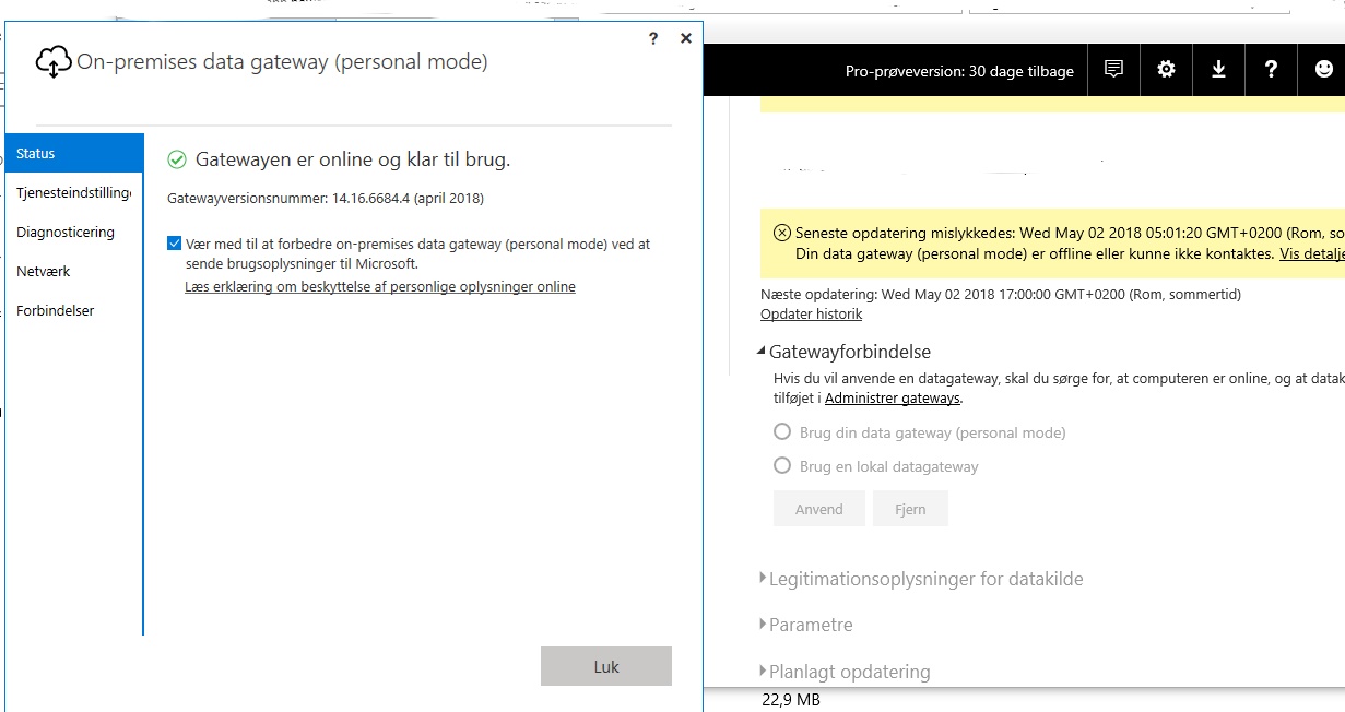 Solved: On-premises data gateway (personal mode) not visib ...