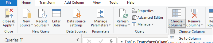 Solved: reduce columns of imported dataverse tables - Microsoft Fabric Community