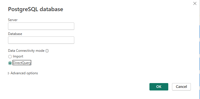 Setup Direct Query And Postgresql Odbc Connection Microsoft Fabric Community