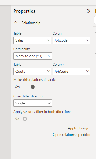 Measure to calculate Quota attainment (Sum(Sales) ... - Microsoft ...