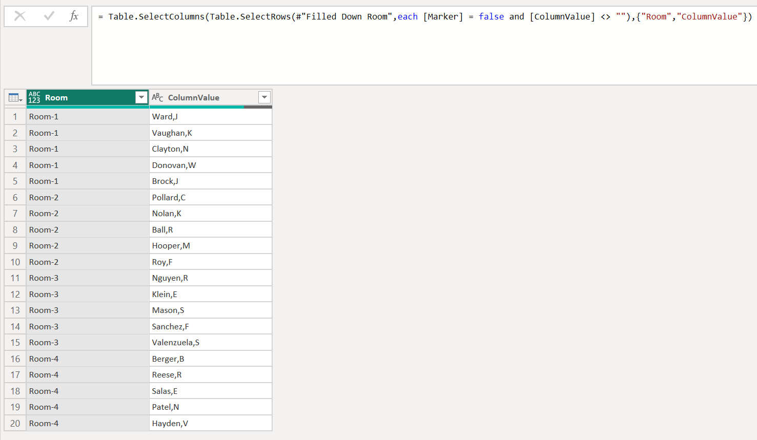 Solved: Fill down first cell after Null/blank - Microsoft Fabric Community