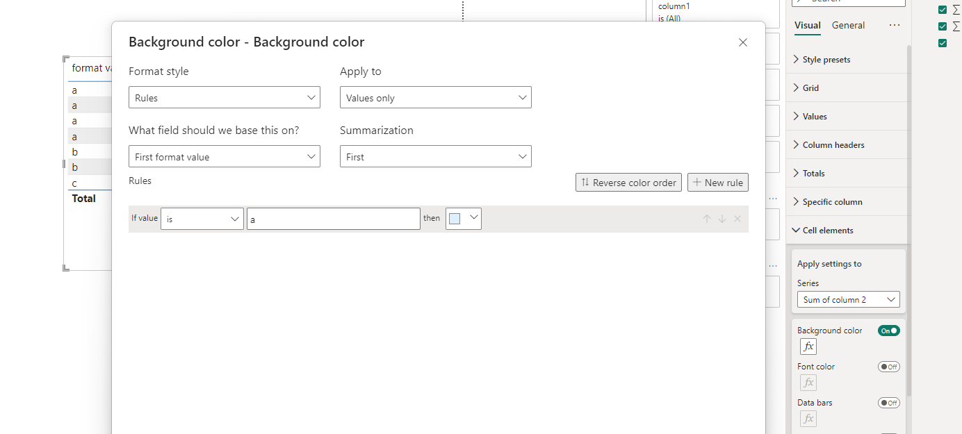 Changing background color of a row based on value ... - Microsoft ...