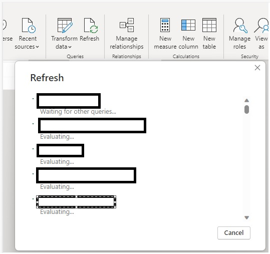 PowerBI Desktop Refresh with Oracle Direct Query H... - Microsoft ...