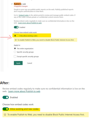 Solved: How to disable Block Public Internet Access ? - Microsoft ...
