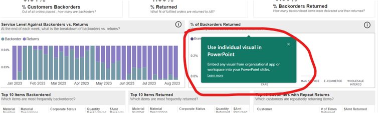 Solved: Suppress 'Use Individual Visual in PowerPoint' Pop ...