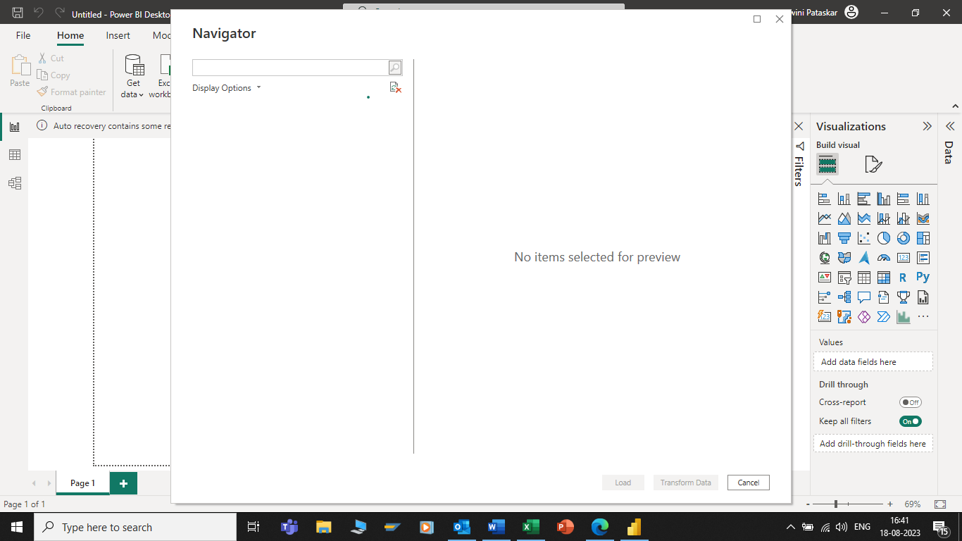 Please Help Regarding Data Source Error While Load Microsoft 9510