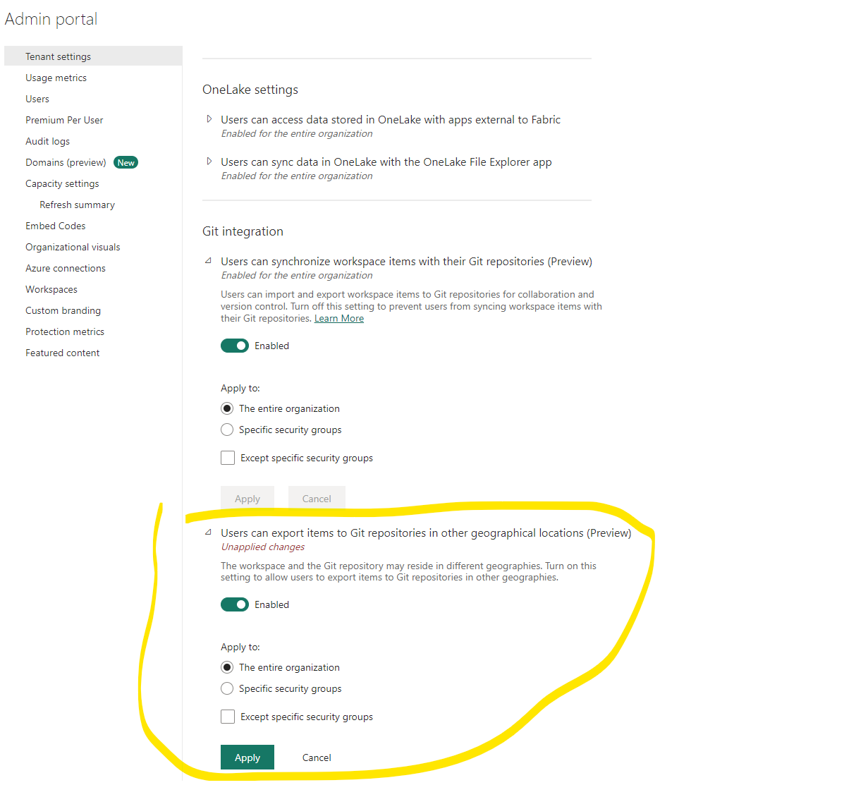Solved Enable Cross Region Connection In Workspace Microsoft Fabric Community
