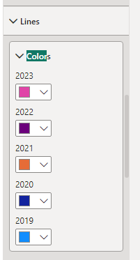 How to reverse legend color order but keep the tex... - Microsoft ...
