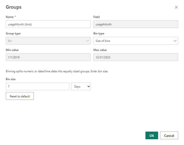 Bins Value Calculation by Size of Bins - Microsoft Fabric Community