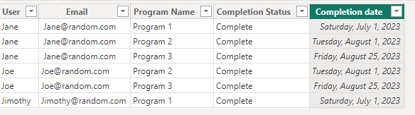 How to implement working calendar into dataset wit... - Microsoft ...