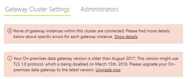 On-Premises Gateway refresh problem - Microsoft Fabric Community