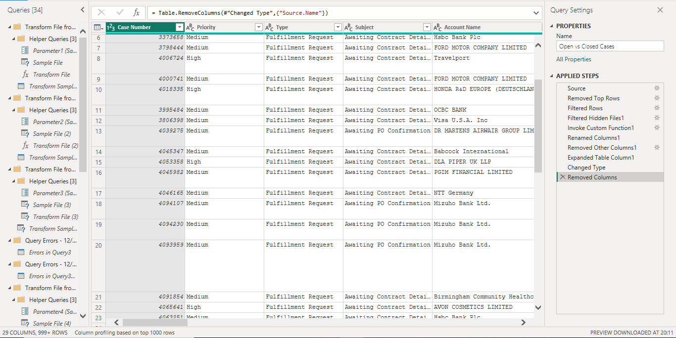 Refresh Error Microsoft Fabric Community