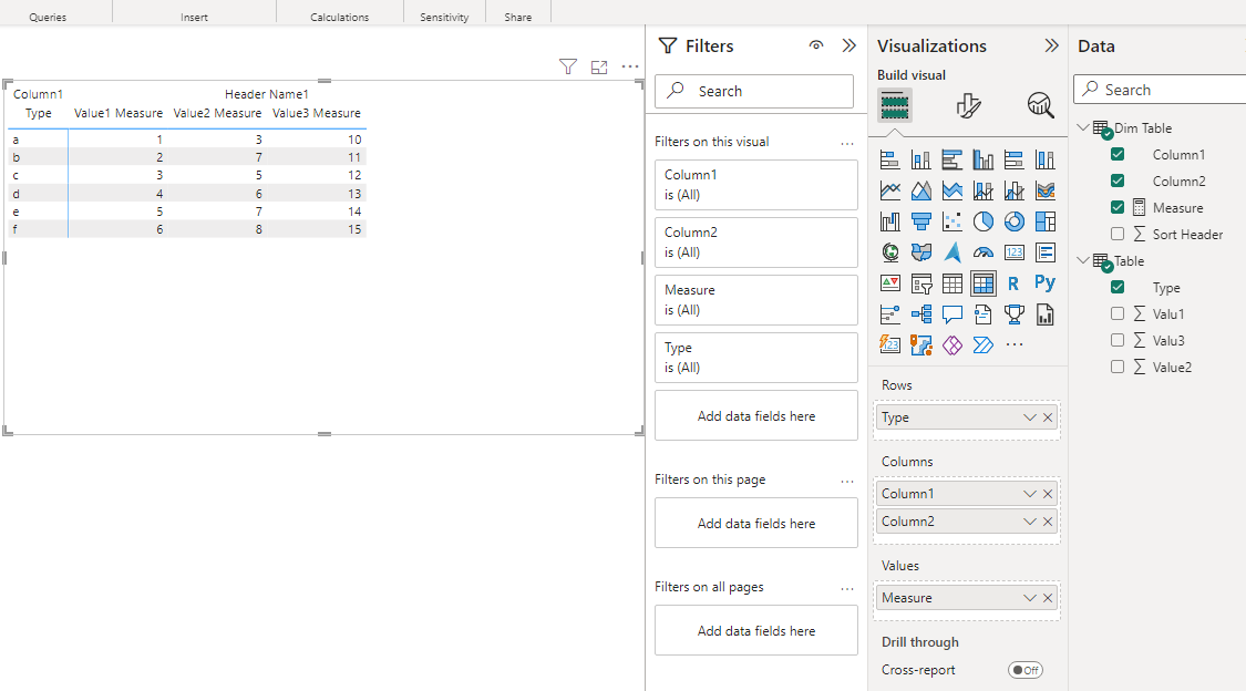 Solved: Table with Headings and Sub-Headings - Microsoft Fabric Community