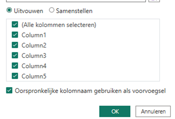 How can i change first row to headers before combi... - Microsoft ...