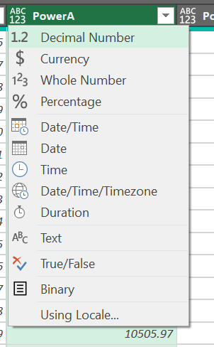 Solved: DataFormat.Error: We couldn't convert to Number. - Microsoft Fabric Community