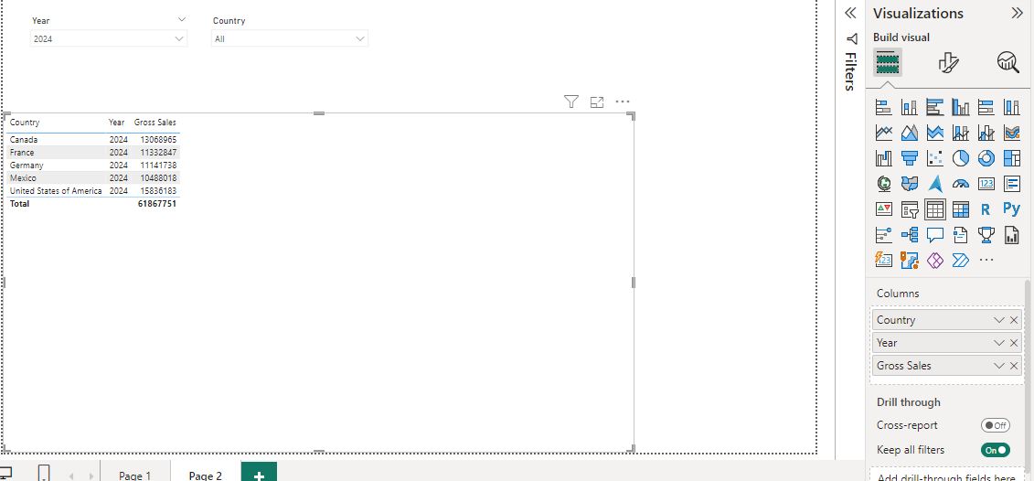How to show intermediate summary data - Microsoft Fabric Community