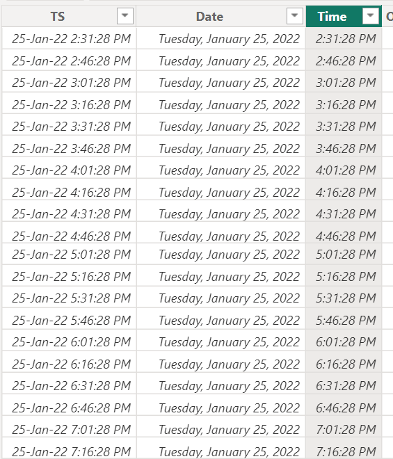Time Slicer Between Style Shows only Date. NOT TIM... - Microsoft Fabric Community