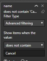 Solved: Re: report level filter vs. filter on query - Microsoft Fabric ...