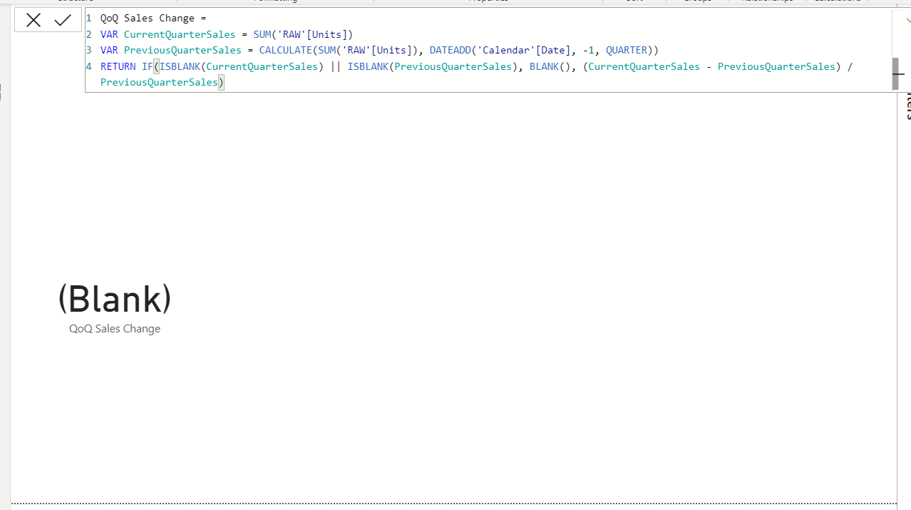 Quarter over Quarter analysis Analysis - Microsoft Fabric Community