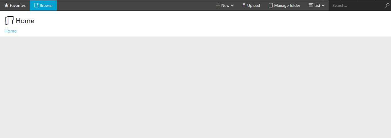Blank Home Page - Microsoft Fabric Community