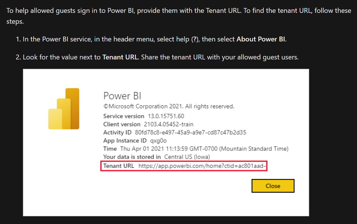Solved: Sharing a Workspace, PBI report or App with extern ...