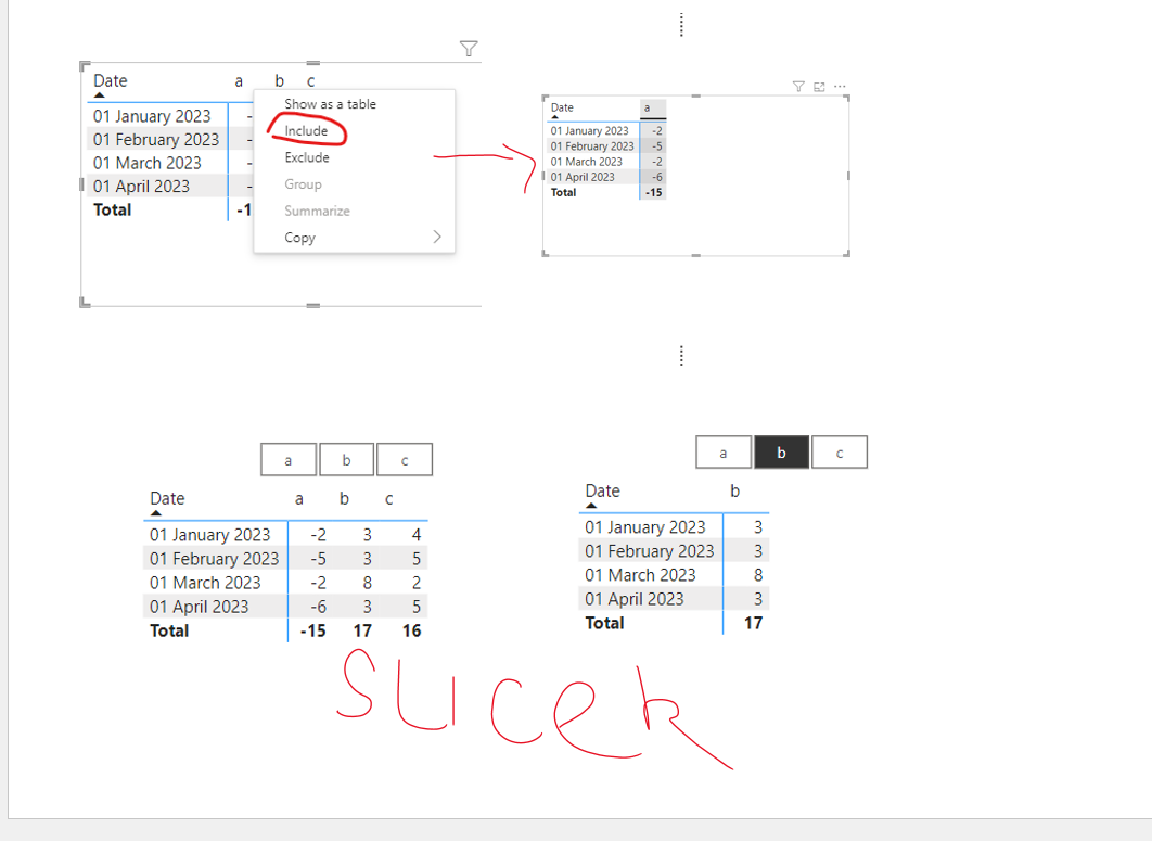 Overview and detail view in one matrix visual - Microsoft Fabric Community
