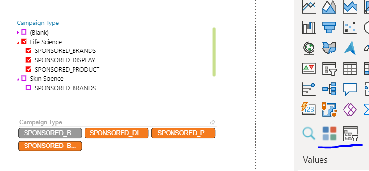 Apply conditional background color to slicer value... - Microsoft ...